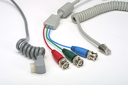Retractable Coiled Cable
