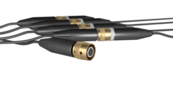 Omega Fiber Optic Connector