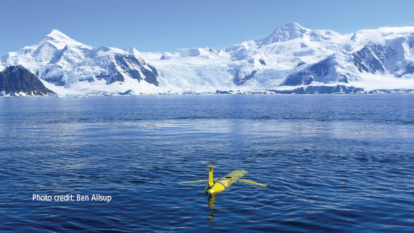 Slocum Glider in Antartica