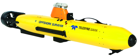 AUVs (Autonomous Underwater Vehicles) from Teledyne Gavia
