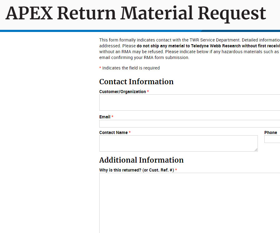 Webb Research Support